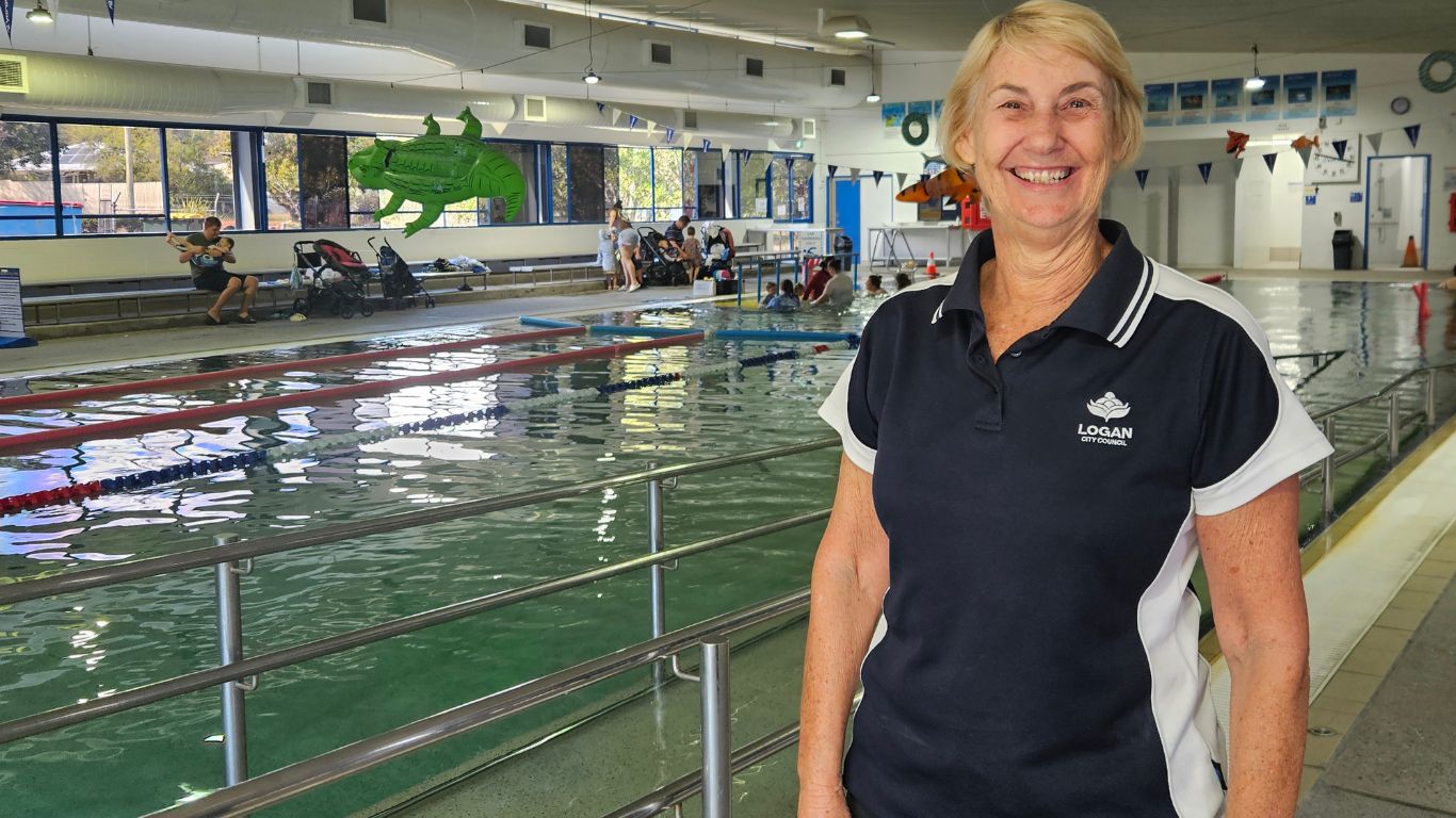 Teaching generations to swim - Our Logan