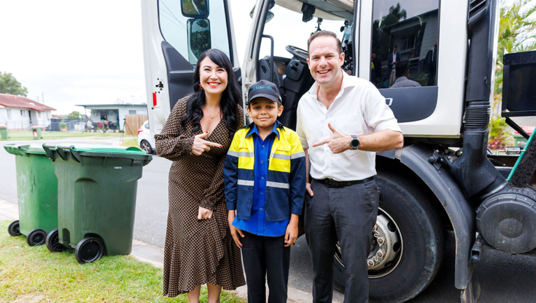 Garbage truck ride for Logan schoolboy | City of Logan community news ...