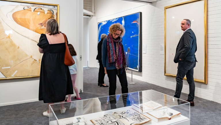 Logan lapping up Brett Whiteley art experience - Our Logan